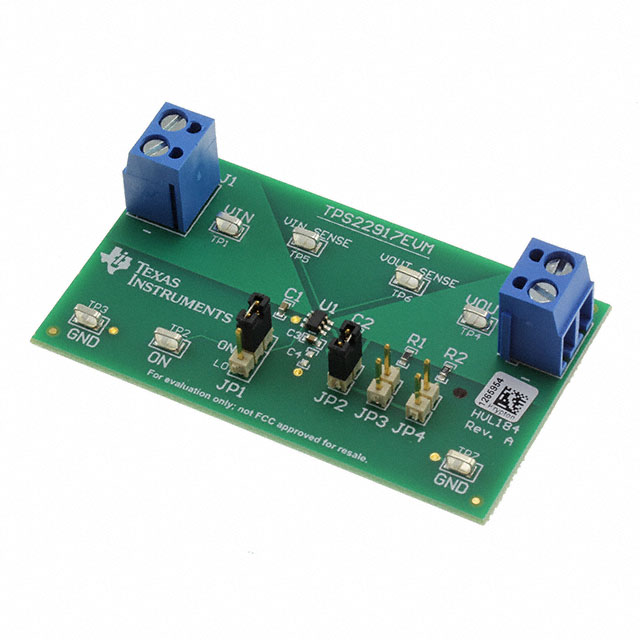 TPS22917EVM Texas Instruments | Placas de desarrollo, kits, programadores | DigiKey